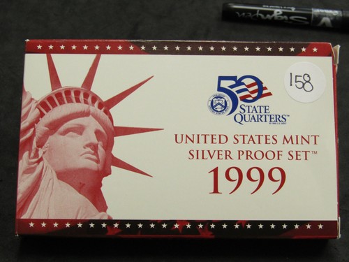 1999 Proof Silver Set In Package W/ COA | eBay