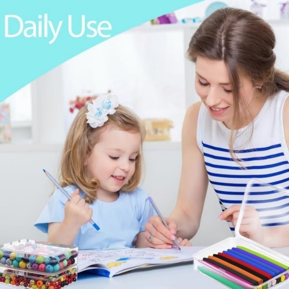 For Classroom Use Clear Crayon Box Craft Supply Case Easy Content ...