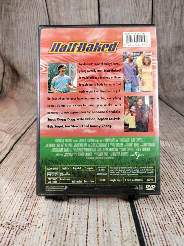 Half Baked (DVD, 1998) 25192024627| eBay