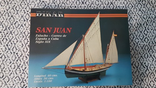 Dikar San Juan balsa wood model kit pre-owned | eBay