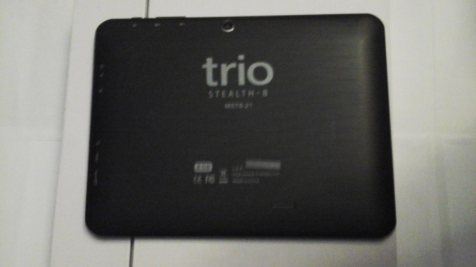 Trio Stealth G2-8 Google 8GB ,android 4.1.x jelly bean,black,8in.tablet ...