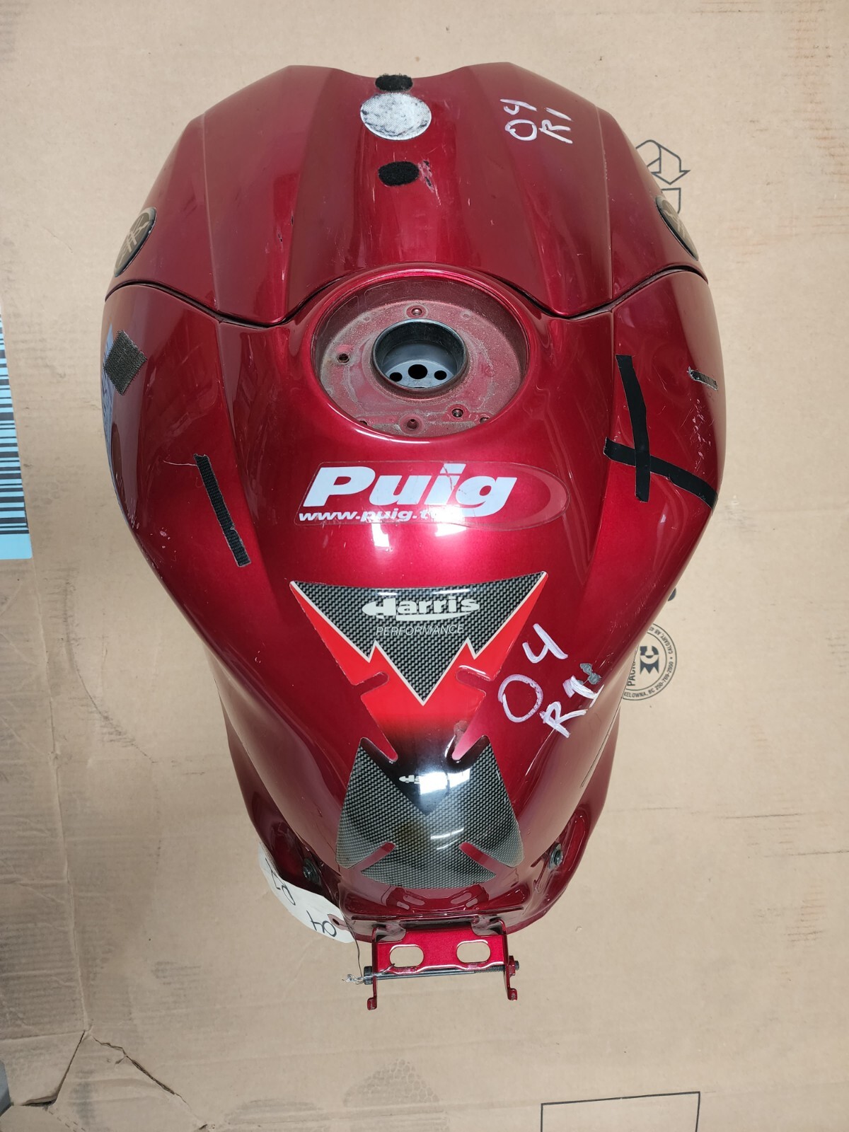 R1 gas tank red 04 05 06 YZFR1 YZF petrol tank 2004 2005 2006 04 05 06 ...