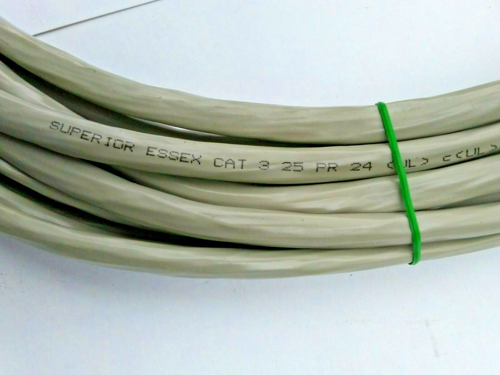 Superior Essex Cat 3 Electric Cable 3 25 PR 24 (UL) CMR 1277-H Made in ...
