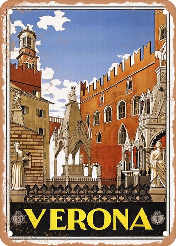 METAL SIGN - 1938 Verona Vintage Ad | eBay