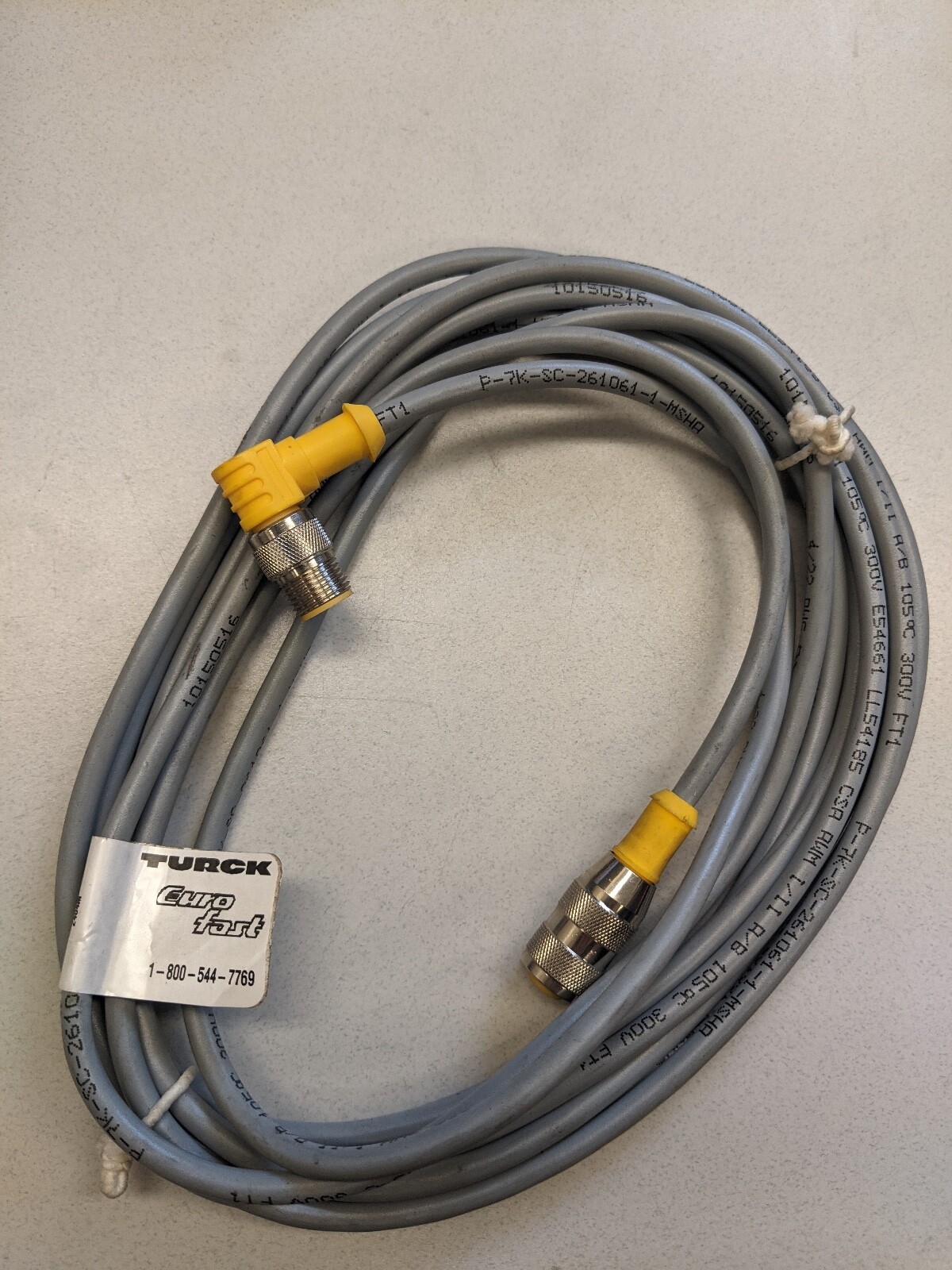 Turck RK 4.4T-4-WS 4.4T / U2173-4 Eurofast Cordset | eBay