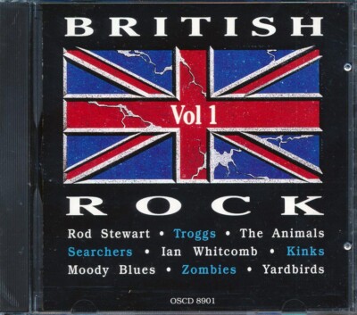 CD Rod Stewart, The Kinks, The Zombies, The Yardbirds, Etc. - British ...