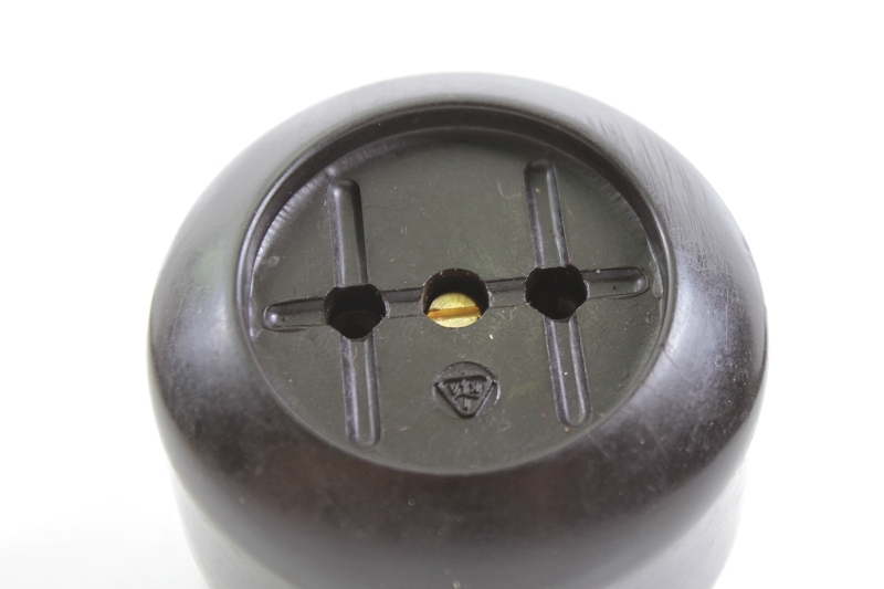 Old Bakelite Socket Ap Round Loft Design Type | eBay