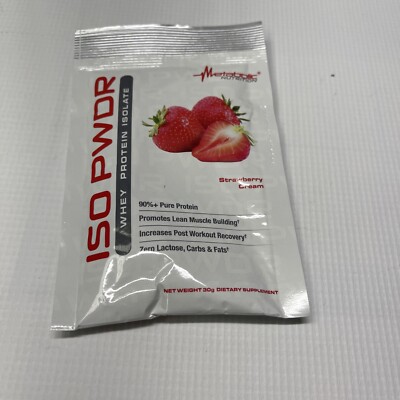 metabolic nutrition ISO Pwdr Whey Protein Isolate | eBay