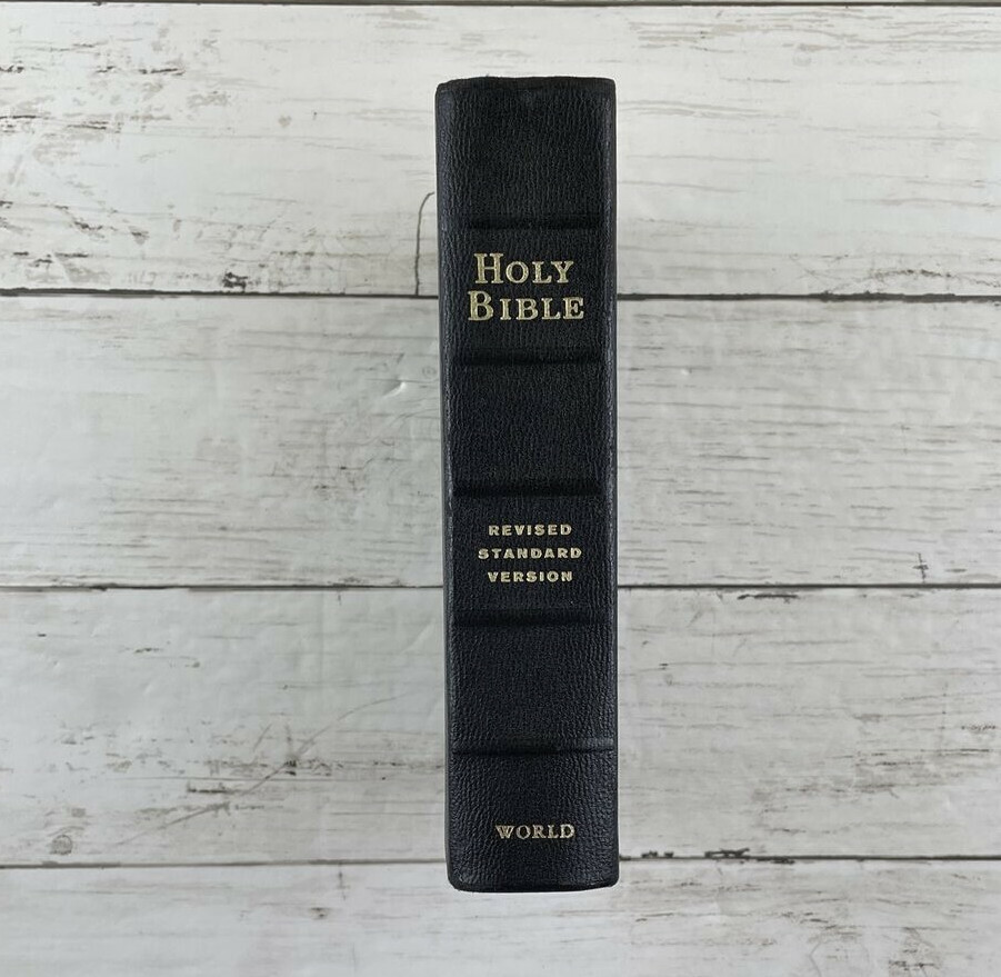 Holy Bible Revised Standard Version Vintage 1962 Illustrated World ...