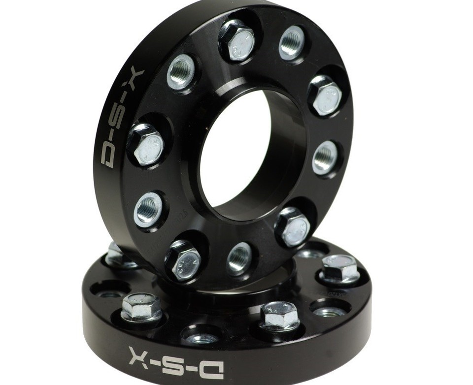 25mm Wheel Spacers 5x120 74mm PAIR + 14x1.25 Bolts 74.1mm for BMW X5 ...