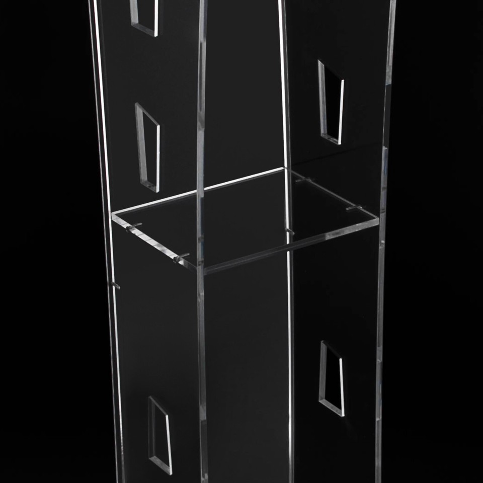 LED Acrylic Clear Christian Lucite Church Pulpit Lectern Trinity Podium ...