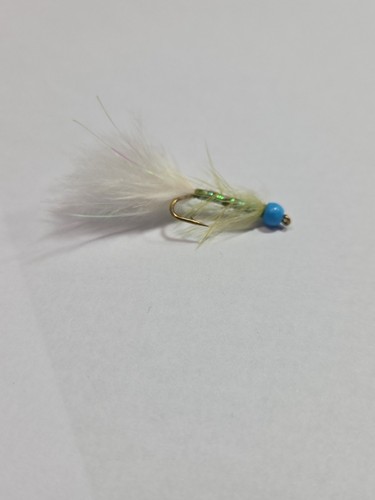 3 White Dancer Fishing Trout Lures Size 10 | eBay UK