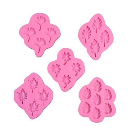 Ginkgo Leaf Green Bean Cake Chocolate Fondant Mold Diy Baking Manual ...