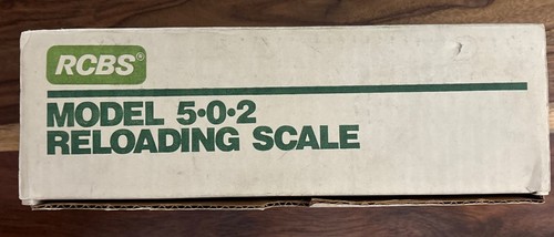 RCBS Model 502 Reloading Powder & Bullet Scale | eBay