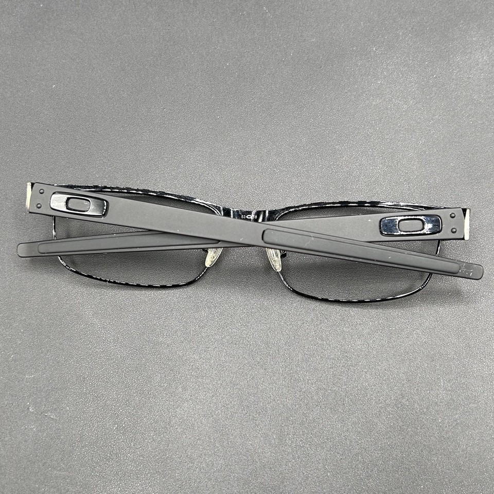 Oakley Metal Plate 22-198 Eyeglasses Frame Matte Black 53-18-140 Used ...