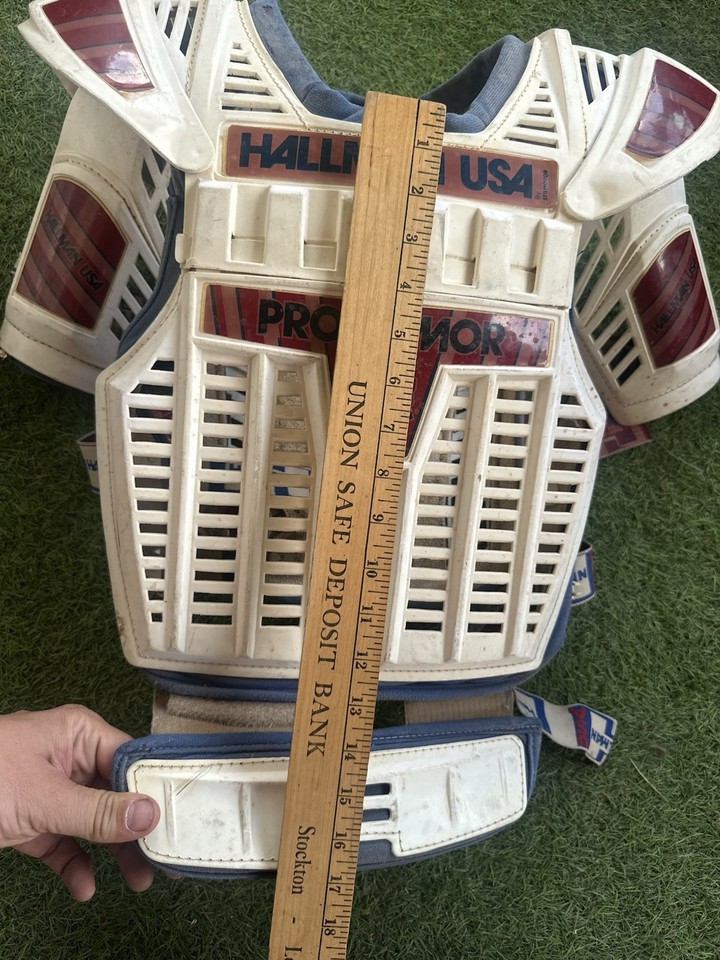 Vintage Rare Hallman USA Pro Armor BMX Motocross Chest Protector | eBay