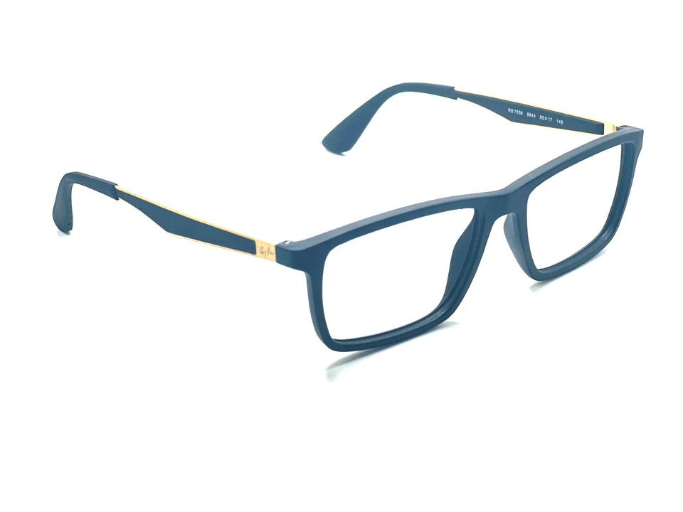 ORIGINAL RAY BAN RB 7056 5644 Matte Black Unisex Eyeglasses 55mm 17 145 ...