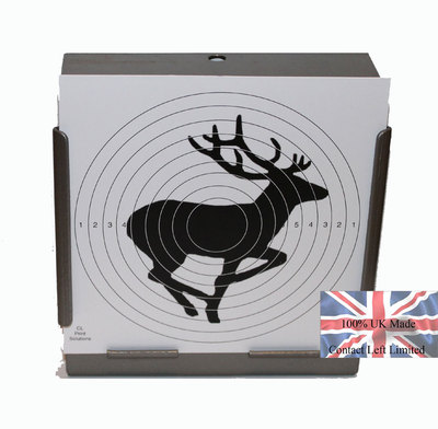 100 Air Rifle Shooting Paper STAG Targets 14cm Pistol Airsoft Gun ...