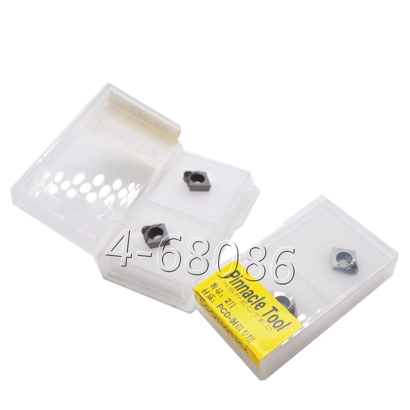 CCGT09T304 PCD carbide insert bits Used for Aluminum Diamond (PCD ...