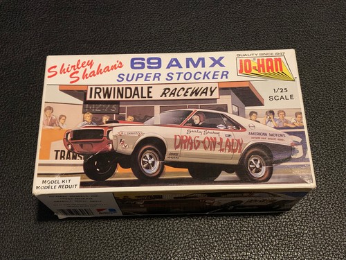 1/25 scale Johan Shirley Shahan's '69 AMX Super Stocker Model Kit #C ...