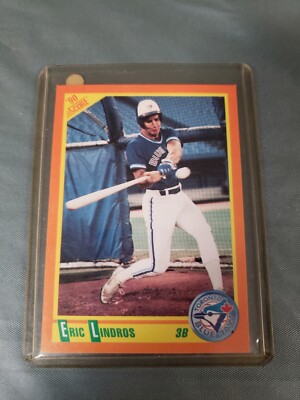 1990 Score Baseball Traded Eric Lindros Rookie #100T Excellent ...