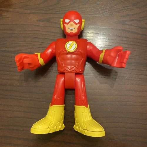 Imaginext DC Super Friends FLASH figure new version w/red back | eBay
