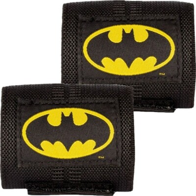 Batman Premium Weight Lifting Wrist Support Wraps Black Performa | eBay