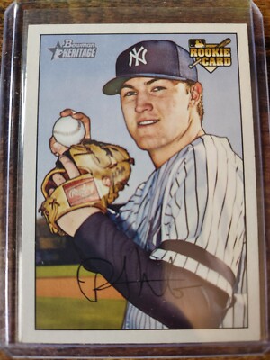 2007 Bowman Heritage Philip Hughes Rookie RC #240 New York Yankees | eBay