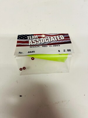 VINTAGE TEAM ASSOCIATED 4445 SHOCK; RED O-RING | eBay