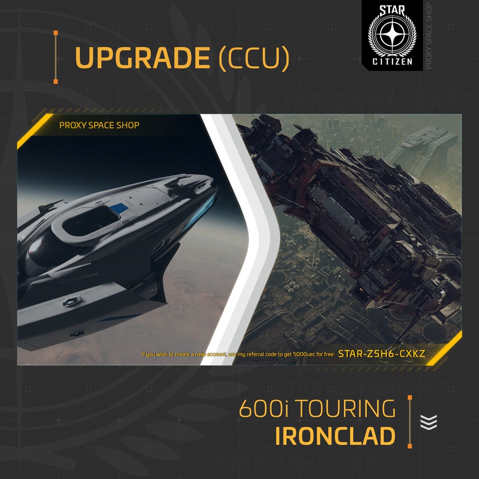 Star Citizen - DRAKE IRONCLAD - UPGRADE - (CCU) | eBay