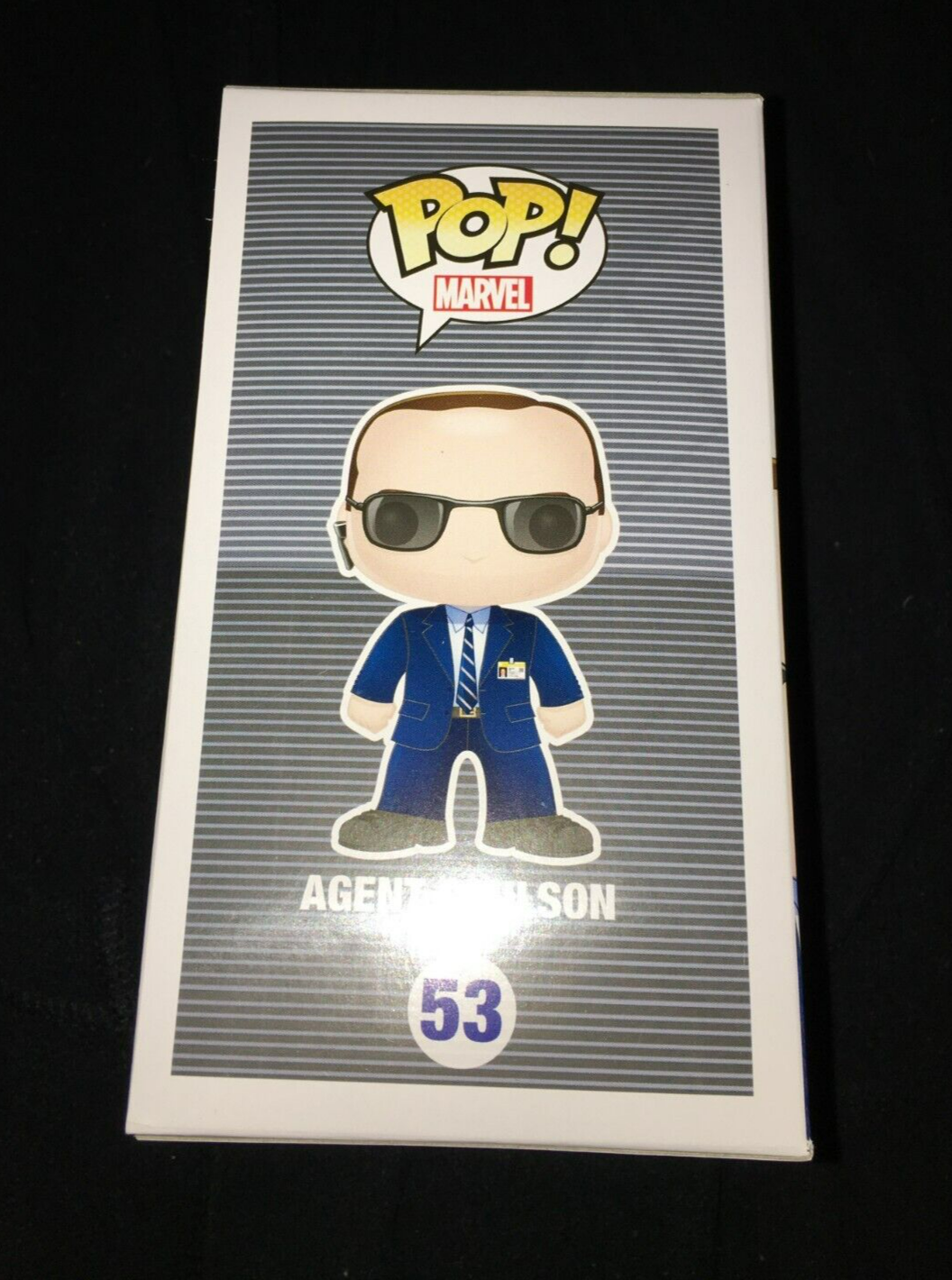 Clark Gregg signed Agent Coulson funko pop Marvel Agents of Shield ...