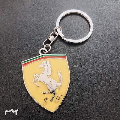 Ferrari S.F Metal Keychain Car Key Ring Key Holder Decorative Key Fob ...