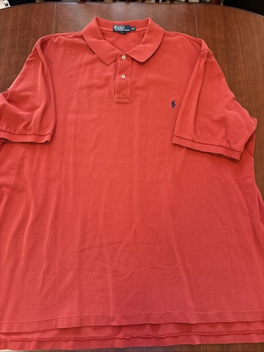 Ralph Lauren Big And Tall Rust Polo 4xlt | eBay