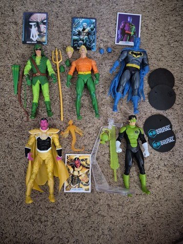 DC Multiverse McFarlane Lot. Speeding Bullets Batman, Parallax Sinestro ...