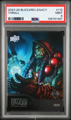 2023 UPPER DECK BLIZZARD LEGACY COLLECTION #112 THRALL PSA 9 | eBay