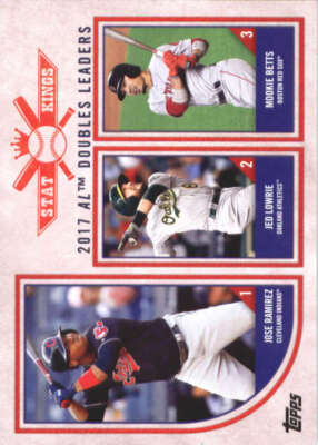 2018 Topps Big League #308 Mookie Betts/Jose Ramirez/Jed Lowrie NM-MT ...