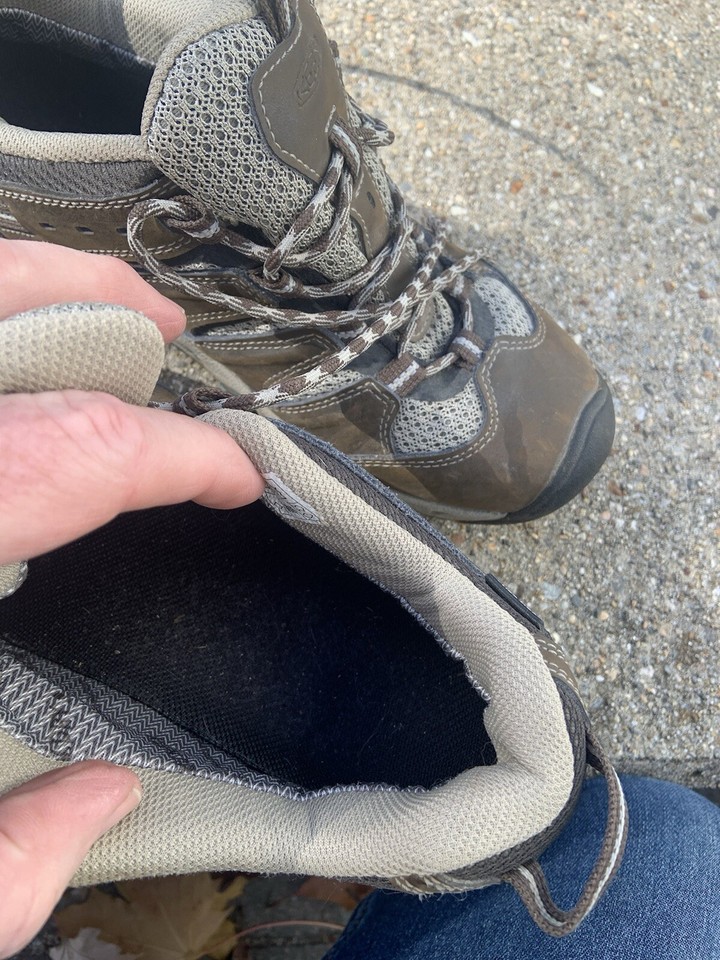 Keen Koven Low Hiking Shoes Boots Brown Size 9 US Waterproof Barely ...