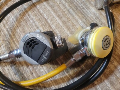 aqualung first stage regulator with conshelf 1st stage, sequest octopus ...