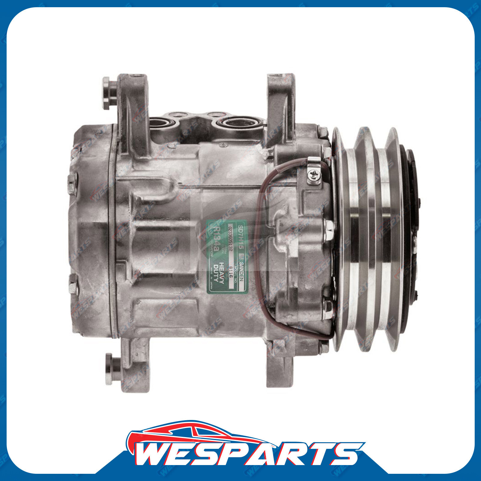 Sanden Air Conditioning Compressor for SD7B10 12V 2A 115mm Pad Alt ...