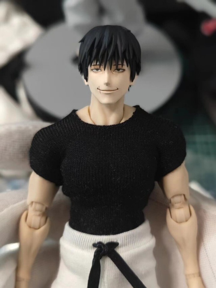 Custom Jujutsu Kaisen Fushiguro Toji Outfits for 1/12 Romankey Body（No ...