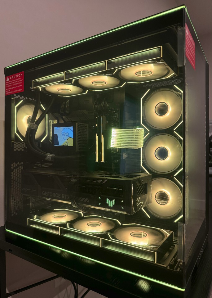 RTX 5090 RYZEN 7 9800X3D Custom Built Gaming PC 64GB RAM 4TB 990 Pro ...