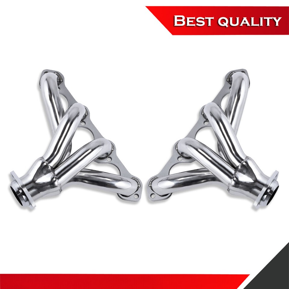 Exhaust Headers Hugger Suit Ford Small Block SBF 289 302 351 Stainless ...