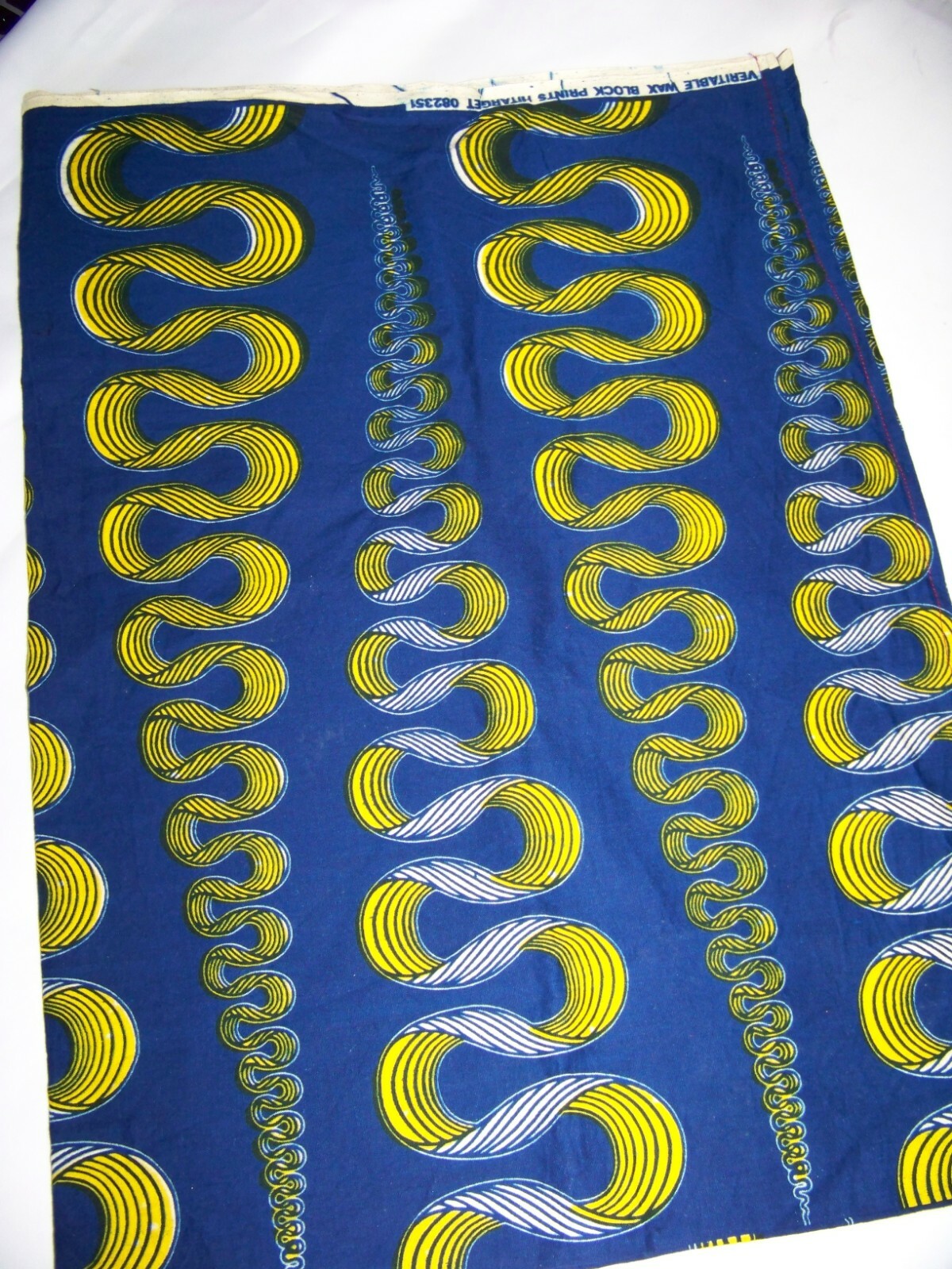 African Veritable Wax Block Prints Hitarget Women Size Medium Yellow ...