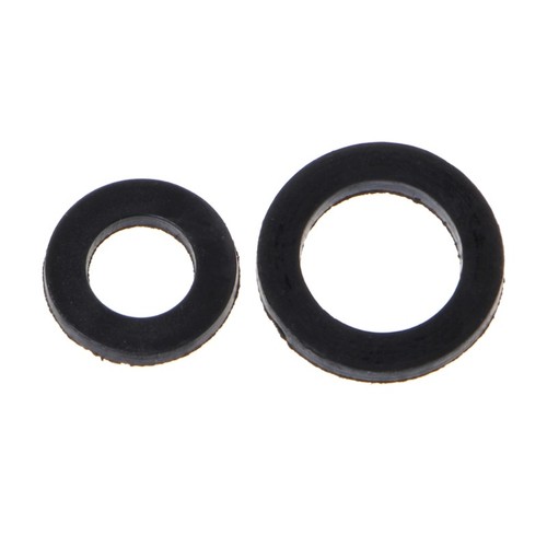 100pcs Flat Rubber O-Ring Seal Hose Gasket Rubber Washer Lot for Faucet ...