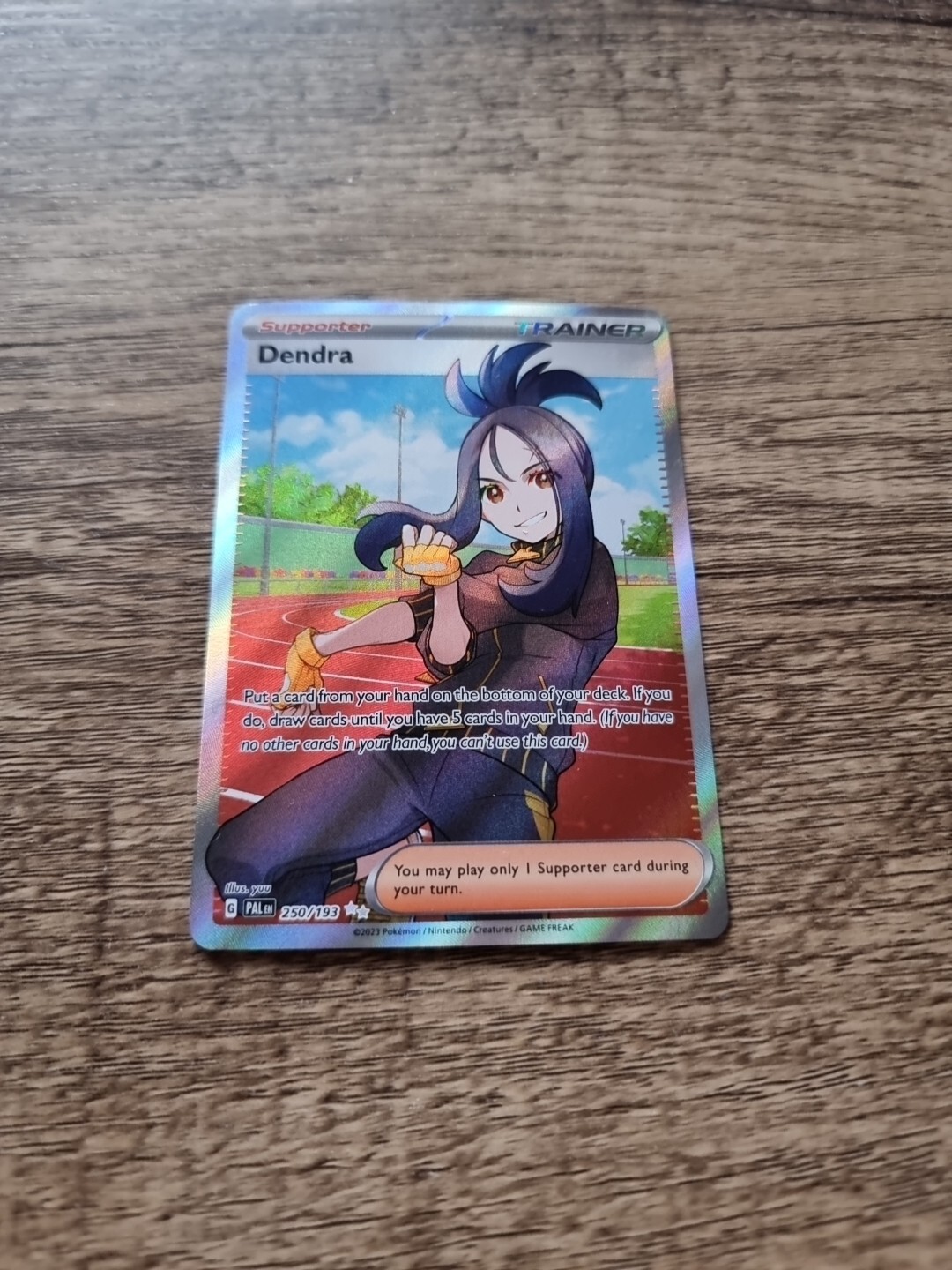 Pokémon TCG Dendra Scarlet & Violet - Paldea Evolved 266/193 Holo ...