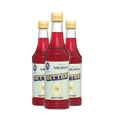 Monin Sirup Bitter Apéritif, 0,25L, 3er Pack | eBay