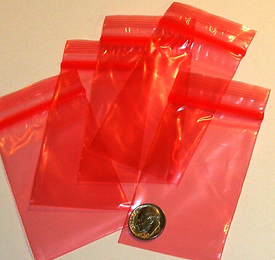 100 Red Apple baggies 2 x 3 inch small zip bags 2030 reclosable | eBay