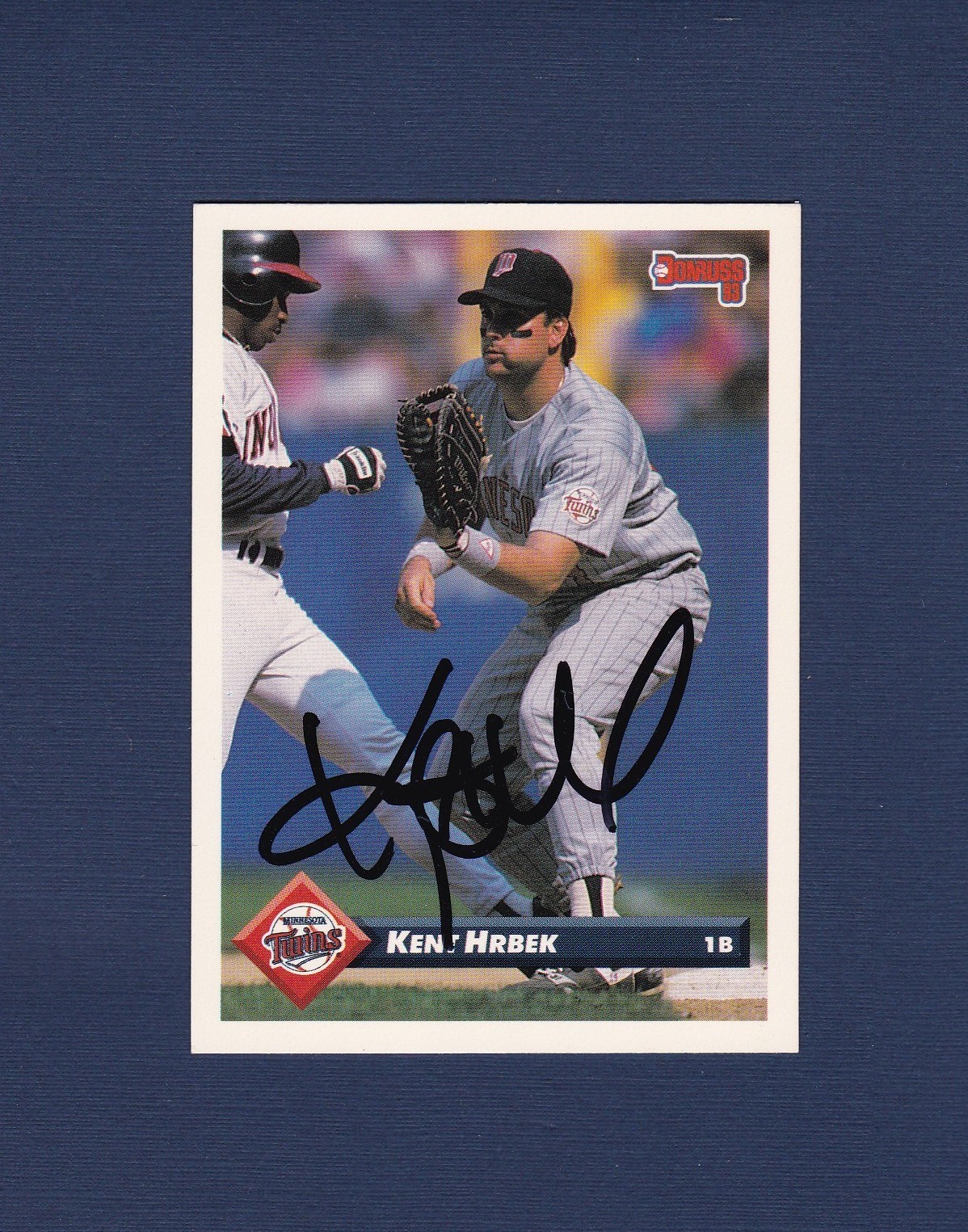 Kent Hrbek signed Minnesota Twins 1993 Donruss baseball card | eBay