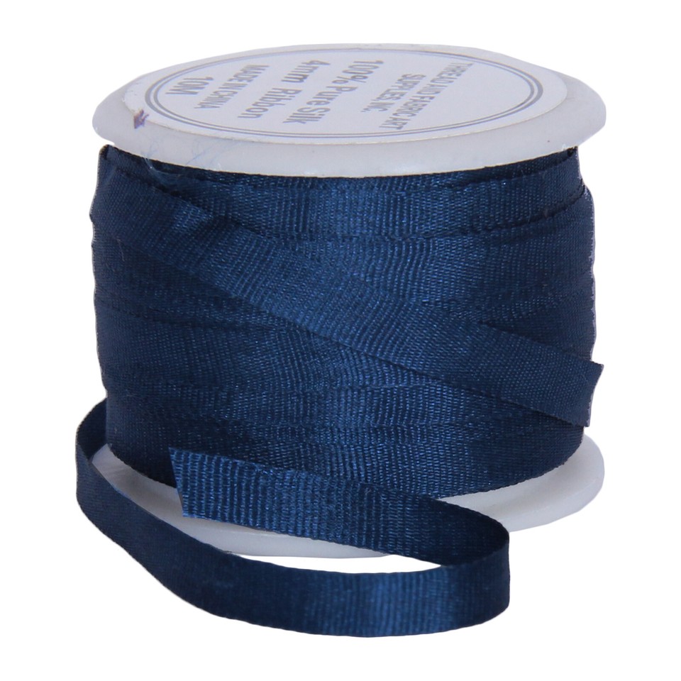 PURE SILK RIBBON 2MM, 4MM, 7MM - 50 COLORS - 3 WIDTHS - THREADART | eBay