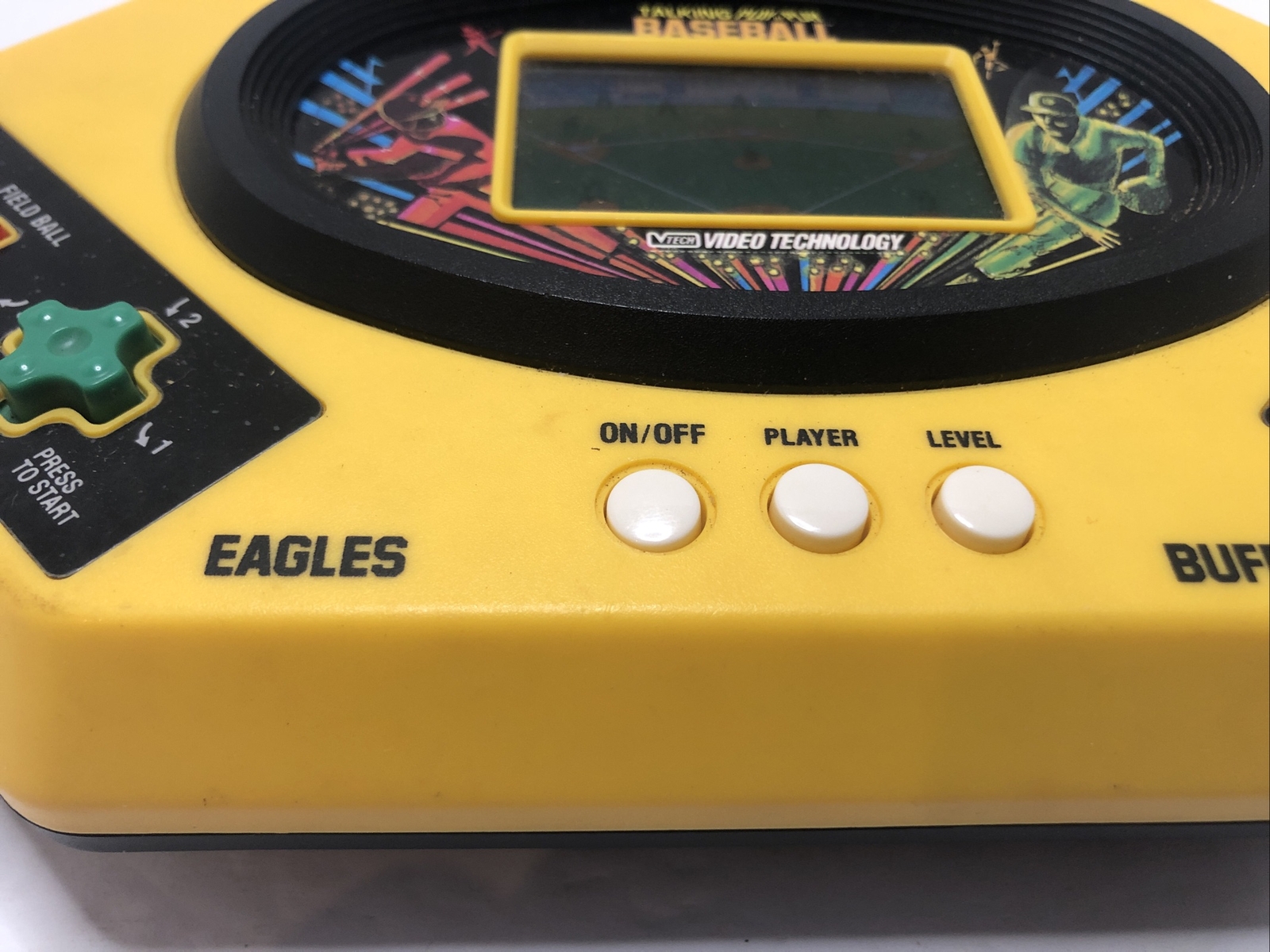 Vintage 1986 VTech Talking Play By Play Baseball Handheld Electronic ...